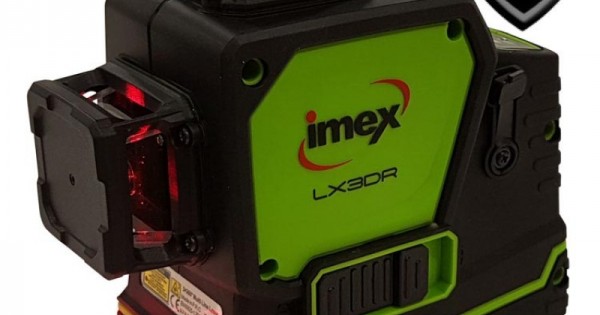 Imex 3D Multi-Line Laser 3 x 360?????? Lines Red Beam