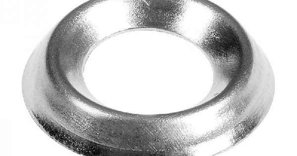 Timco Nickel Plated Surface Screw Cup Washer - Size No.10 - Pack of 50