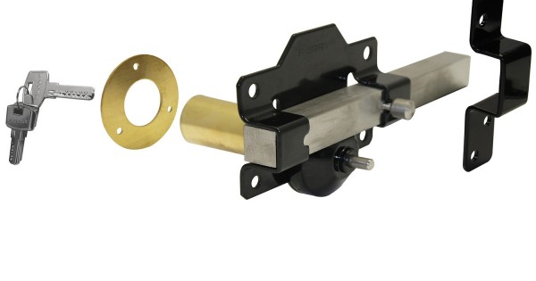 Gatemate 50mm Single Locking Long Throw Lock Kit