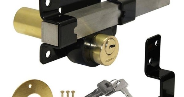 Gatemate 50mm Double Locking Long Throw Lock Kit