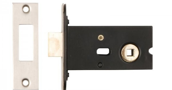 Dale Hardware - 76mm Mortice Deadbolt & 5mm Follower - Satin Stainless ...