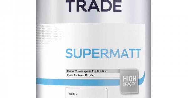 Dulux Trade 5L Super Matt - White Finish